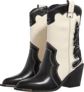 Buffalo Stiefel & Boots - West Boot Mid - Gr. 40 (EU) - in Schwarz - f&uuml;r Damen