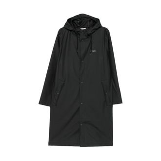 Tretorn Wings Langer Regenmantel - - Coats - Herren - Schwarzk - L