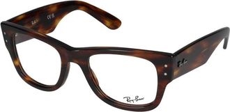 Ray-Ban unisex, Accessoires, Brun, Taille: 51 MM Mega Wayfarer Optical Frame
