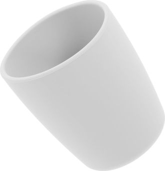 Cabilock Silikon Trinkbecher für Junge Mädchen Gerader Trinklernbecher ohne Griff Anti zerbrechlich Offenes Mund Design Bpa frei Leicht zu Reinigen für Badezim