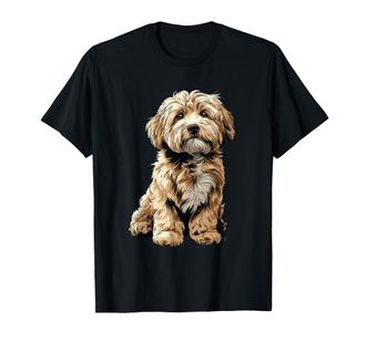 Whyitsme Design Cavachon-Hundeillustration T-Shirt