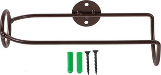 NUOBESTY SHINEOFI Wandmontiertes Weinregal aus Robustem Eisen Moderner Weinflaschenhalter in Rotkupfer Elegantes Weinregal f&uuml;r Zuhause und Esszimmer