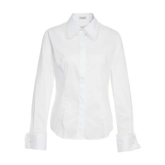 Himon's Femme, Blouses et Chemises, Blanc, Taille: 40 FR Blouse