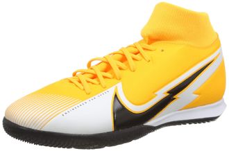 Nike Nike Unisex Erwachsene Superfly 7 Academy IC Fußballschuhe, Laser Orange/Black-White-Laser Orange, 47 EU