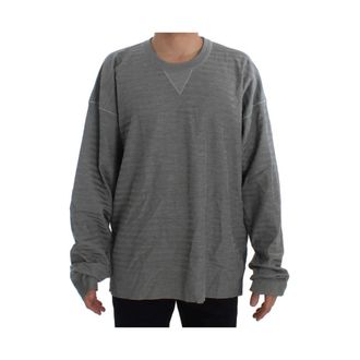 Dolce & Gabbana Rundhalspullover - - Knitwear - Herren - Grau - M