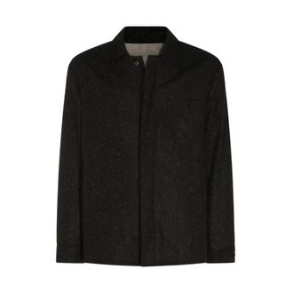 Eleventy Hemdjacke - - Jackets - Herren - Braun - XL