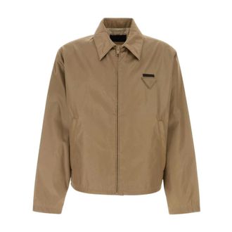 Prada Herren, Jacken, Beige, SGr&ouml;&szlig;e