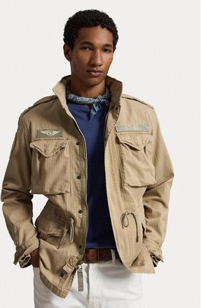 Polo Ralph Lauren &Uuml;bergangsjacke The Iconic Field 710961616500 Beige Regular Fit
