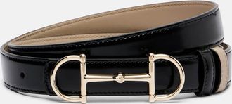 Gucci Wendbarer G&uuml;rtel Horsebit aus Leder