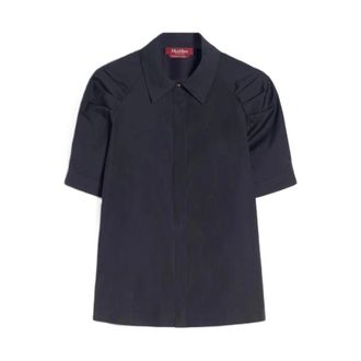 Max Mara Femme, Blouses et Chemises, Noir, Taille: 38 FR Chemises