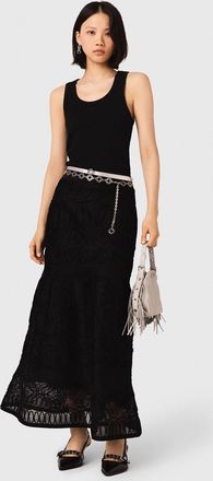 Maje Geripptes Tanktop - Schwarz - Maje