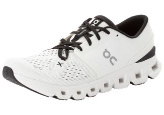On Running Sneaker ON RUNNING Cloud X 4, Herren, Gr. 40,5, ivory, schwarz, Textil, Schuhe Sneaker, Topseller