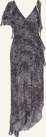 Isabel Marant Isabel Marant Seidenkleid Tylena Mit Volants grau