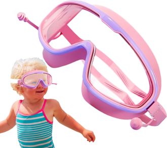 Generico Schwimmbrille - Polycarbonat und Silikon, 7,87 x 3,94 x 1,46 Zoll, HD-Schutzbrille mit Anti-Fog-Gl&auml;sern, verstellbar, wasserdichtes Design, klare Sich