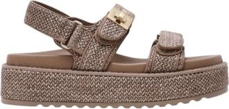 Steve Madden Femme, Chaussures, Brun, Taille: 37 1/2 EU Big Mona Sandal