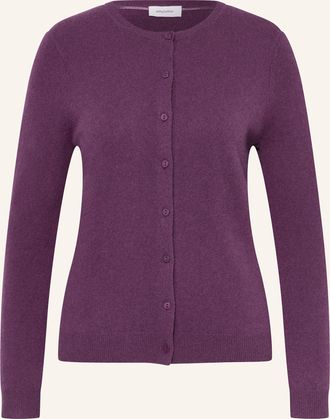 Darling Harbour Darling Harbour Strickjacke Aus Cashmere lila