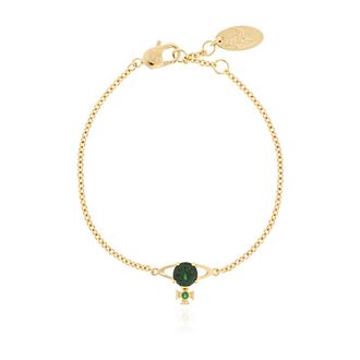 Vivienne Westwood Femme, Accessoires, Jaune, Taille: ONE Size Reina Small Bracelet