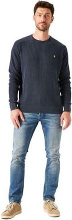 Garcia Pullover Chandail, Dark Moon, XL pour des Hommes