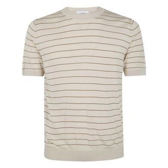 Lardini Round-Neck Strickwaren - - Knitwear - Herren - Beige - M