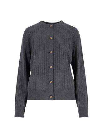 Bottega Veneta Ribbed Wool Cardigan