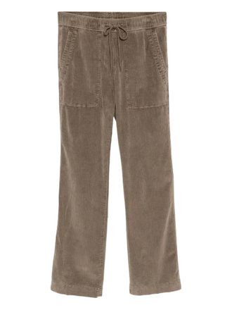 James Perse pantalon en velours c&ocirc;tel&eacute; - Marron