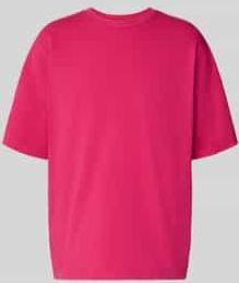 American Vintage T-Shirt mit geripptem Rundhalsausschnitt Modell FIZVALLEY