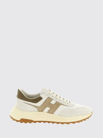 Hogan Baskets Hyperlight en daim et cuir lisse avec logo H