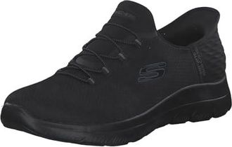 Skechers Femme Hands Free Slip-ins Summits Girls Night Fashion-Sneakers, BBK Black, 36.5 EU