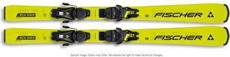 Fischer Kinder Racing Ski RC4 RACE JR (130-150) JRS + FS7 CA
