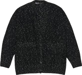 Bimba & Lola cardigan moucheté à col v - Noir