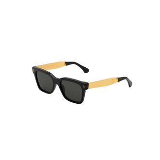 Retro Superfuture unisex, Accessoires, Noir, Taille: 52 MM Lunettes de soleil noires Francis