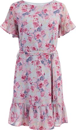 Usha Kleid Damen Rosa Hellblau