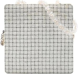 Chanel Sac bandouli&egrave;re vintage Pre-owned - Femme - Pre-owned - Blanc - Taille: ONE Size