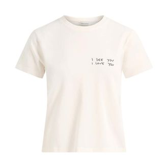 Anine Bing Femme, Tops, Beige, Taille: 40 FR Shelley Tee