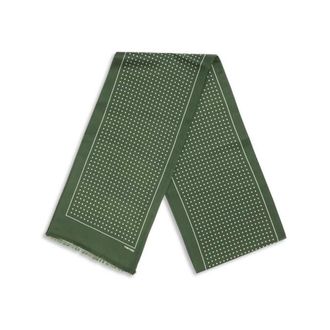 Tom Ford Homme, Accessoires, Multicolore, Taille: ONE Size Foulard en soie &agrave; pois