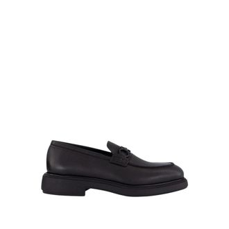 Ferragamo Gancini Bit Loafer - - Shoes - Herren - Schwarzk - 44 EU