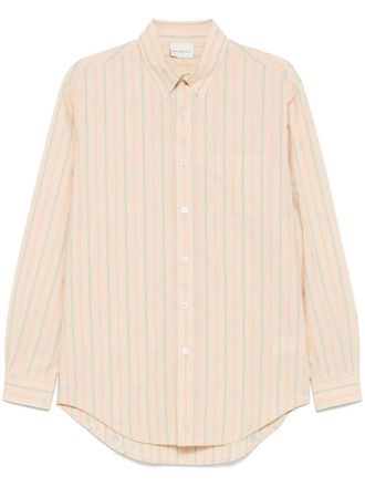 Drôle de Monsieur Hemd mit Monogramm - Nude