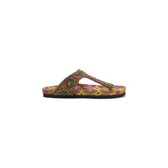 Maliparmi Maliparmi, Femme, Chaussures, Jaune, Taille: 38 EU Floral Spin Infrabijoux