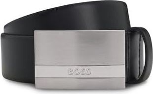 BOSS Baxton_sz35 Ceinture, Noir 1, 100 cm Homme