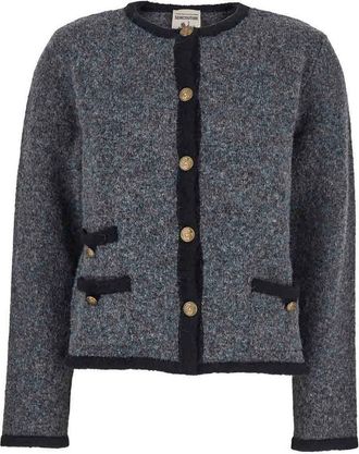 Semicouture Cardigan - Grau