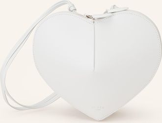 Alaia Alaïa Umhängetasche Le Coeur weiss