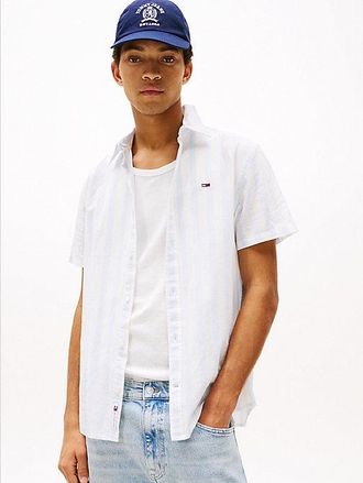 Tommy Hilfiger Chemise standard en mélange de lin