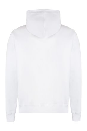 Dsquared2 Mens Cotton Hoodie White Jumpers Sweater