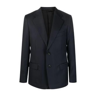 Lanvin Blauer Wollblazer - - Jackets - Herren - Blau - L