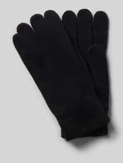 Bugatti Handschuhe aus Woll-Mix mit Viskose-Anteil