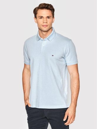Tommy Hilfiger Poloshirt 1985 MW0MW17770 Himmelblau Regular Fit