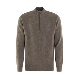 Barbour Veste Holden Half Zip - Homme - Pulls - Vert - Taille: XL