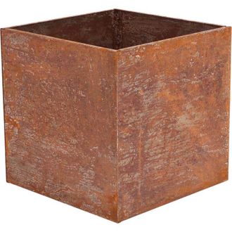 Esschert Design Esschert Design - Jardini&egrave;re en acier corten rouille 38 x 38 x 38 cm