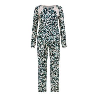 Twinset Langer Pyjama Set - - Nightwear & Lounge - Damen - Gr&uuml;n - XL