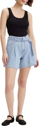 Levi's Womens Belted Shorts, Living Legend, 26W